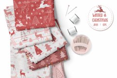 Winter and Christmas Pattern Pack (2223614) | Patterns | Design Bundles