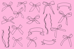 Bow & Ribbon Procreate Stamps