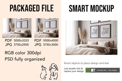 Frame Smart Mockup PSD & JPG Template Graphic (2772618)