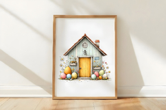 Cozy Whimsical Farmhouse Easter Barn with Spring Charm
