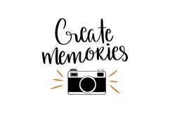 Create memories SVG Cut File (1527583)