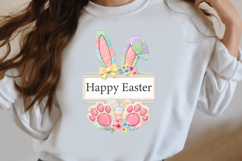 crochet Custom Name Easter Bunny Png