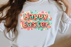 crochet happy easter png (6519127)