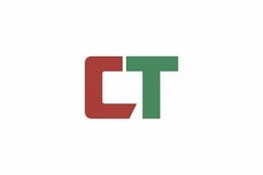 CT logo design vector template (3712564)