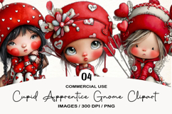 Cupid Apprentice Gnome Clipart