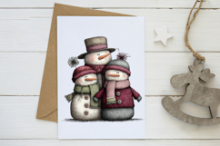 Cute Christmas Characters clipart (6444889)