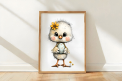 Cute Easter Chicks Clipart (6516528)