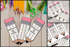 Pudgy Pencils 1st Grade Pattern Printable Bookmark Set