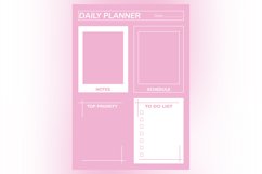 Daily Planner Sheet Design 14