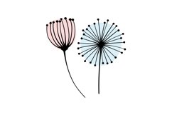 Dandelions SVG Cut File (1531398)