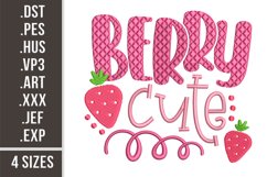 Berry Cute | Embroidery Design