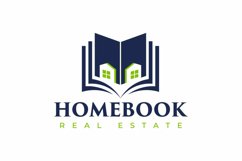 Homebook Real Estate Logo Template