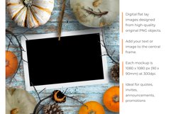 8 Spooky Halloween Device Mockups, Flat Lay PNG Files