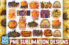 Fall Sublimation Bundle (1504772) | Sublimation | Design Bundles