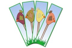 Bookmark, Printable Spring Bookmark Sets Bundle