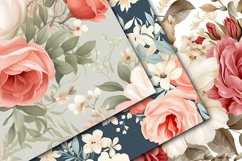 Seamless Cherry Blossoms Digital Paper