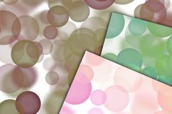 Colorful Bokeh Digital Papers