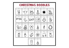 North Pole - A Christmas / Winter Doodles Font (117285) | Regular ...