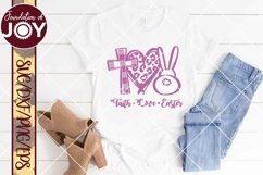 Faith Love Easter svg, Bunny svg, Rabbit svg, Christian svg