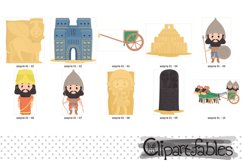 Cute ASSYRIA and BABYLONIA clipart, Ancient civilization art (1709755 ...