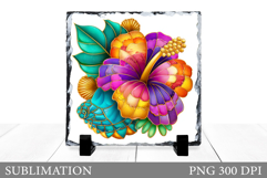 Hibiscus Sublimation. Hibiscus Slate Design (6753442)