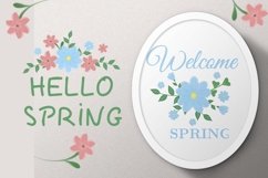 Spring Bundle. Welcome spring. Hello Spring. Flower. Frames.