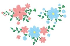 Spring Bundle. Welcome spring. Hello Spring. Flower. Frames.