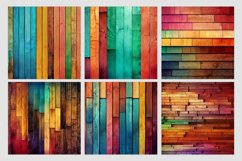 Colored Boards Digital Papers, Colored Wood Backgrounds