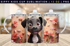 Baby Dog Sippy Cup Sublimation | 12oz Sippy (2762245)