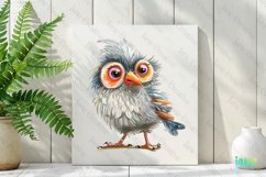 Quirky Bird Sublimation Clipart (3681718)