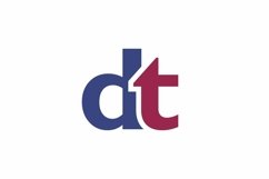 DT logo design vector template (3721492)