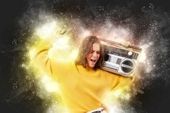 Easy Dust Explosion Photo Effect