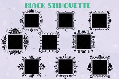 Square Doodle Frames | Hand Drawn Monogram Border