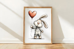 Easter Bunny Balloon Clipart