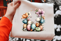 Easter Floral Frame Clipart (6516560)