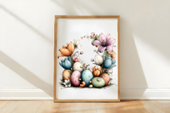 Easter Floral Frame Clipart (6516560)