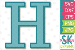 Greek Alphabet Eta SVG DXF EPS PNG JPG