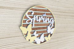 Spring Laser Cut file - Spring Sign