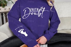Faith Over Doubt SVG, Inspirational Quote PNG, Faith SVG