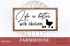 Farm Life Signs SVG | Farmhouse Signs