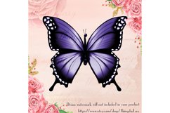 100 Vivid Color Luxury Butterfly Clip Arts, (131788)