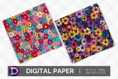 Flower Power Digital Paper