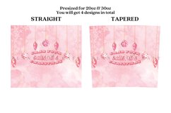 christmas quotes skinny Tumbler Sublimation Wrap SVG