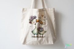 Funny Goose Couple Clipart (6520725)