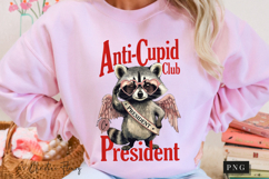 Funny Valentine Raccoon PNG - 4 Designs (6547454)