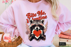 Funny Valentine Raccoon PNG - 4 Designs (6547456)