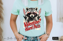 Funny Valentine Raccoon PNG - 4 Designs (6547457)