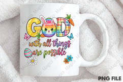 God With All Thing Are Possible Png