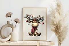 Grumpy Animals Christmas Clipart