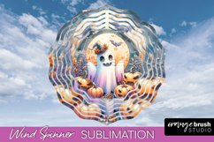Cute Ghost Wind Spinner - Halloween Wind Spinner (4375011)
